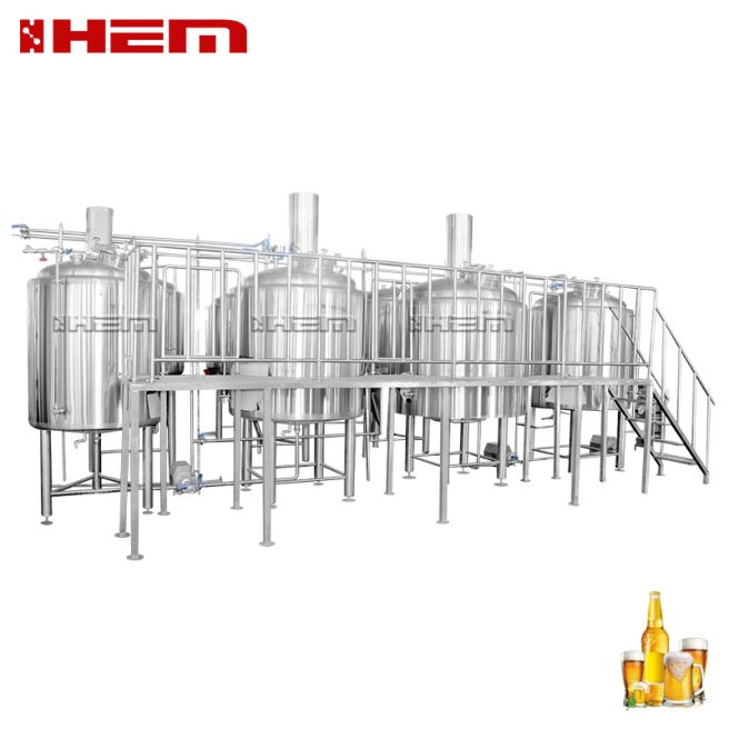 1000L 4 Vessel Beer Brewing Equipment